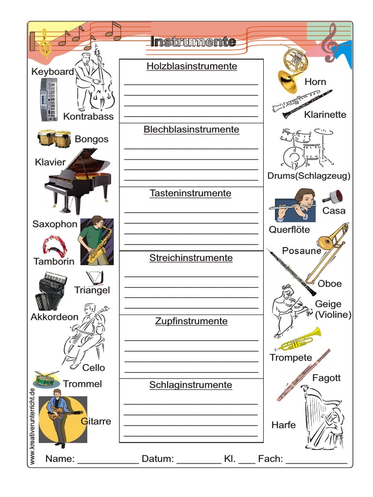 Einteilung Der Instrumente-AB PDF | PDF