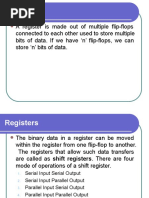 SIPO Shift Register | PDF