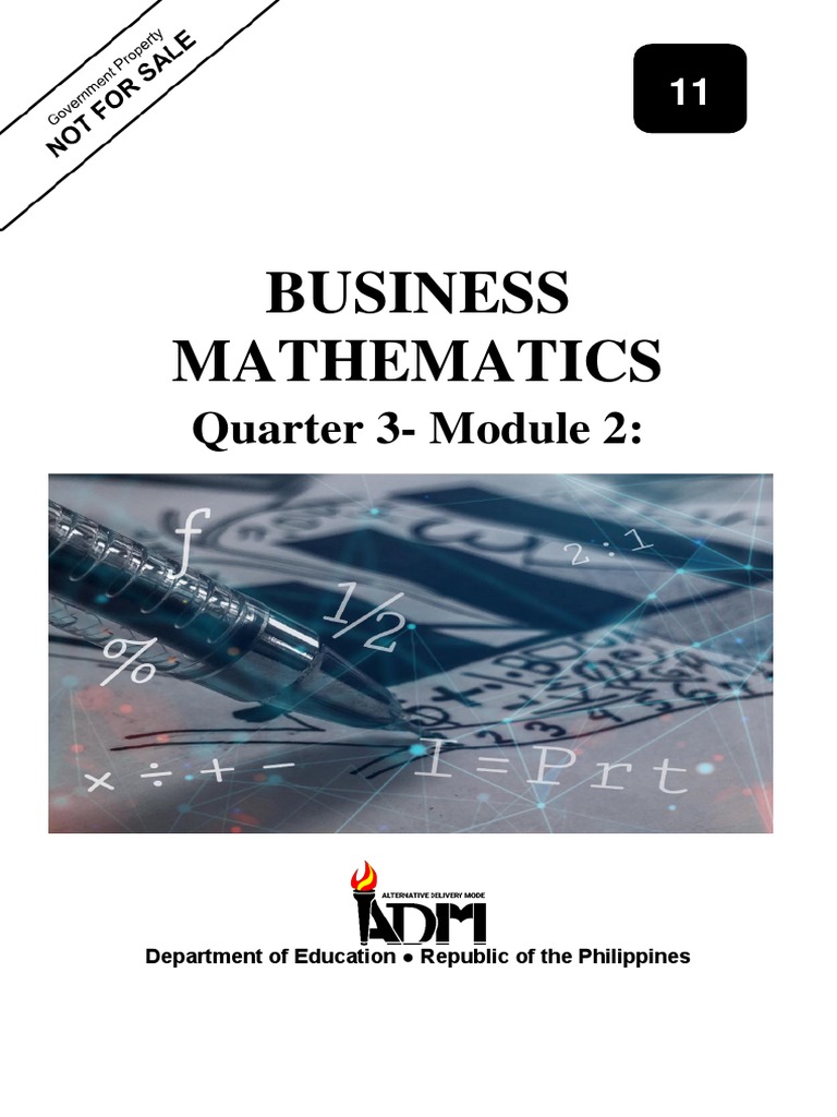 MATH QUARTER 3- MODULE (DepEd SLM Hiligaynon), 41% OFF