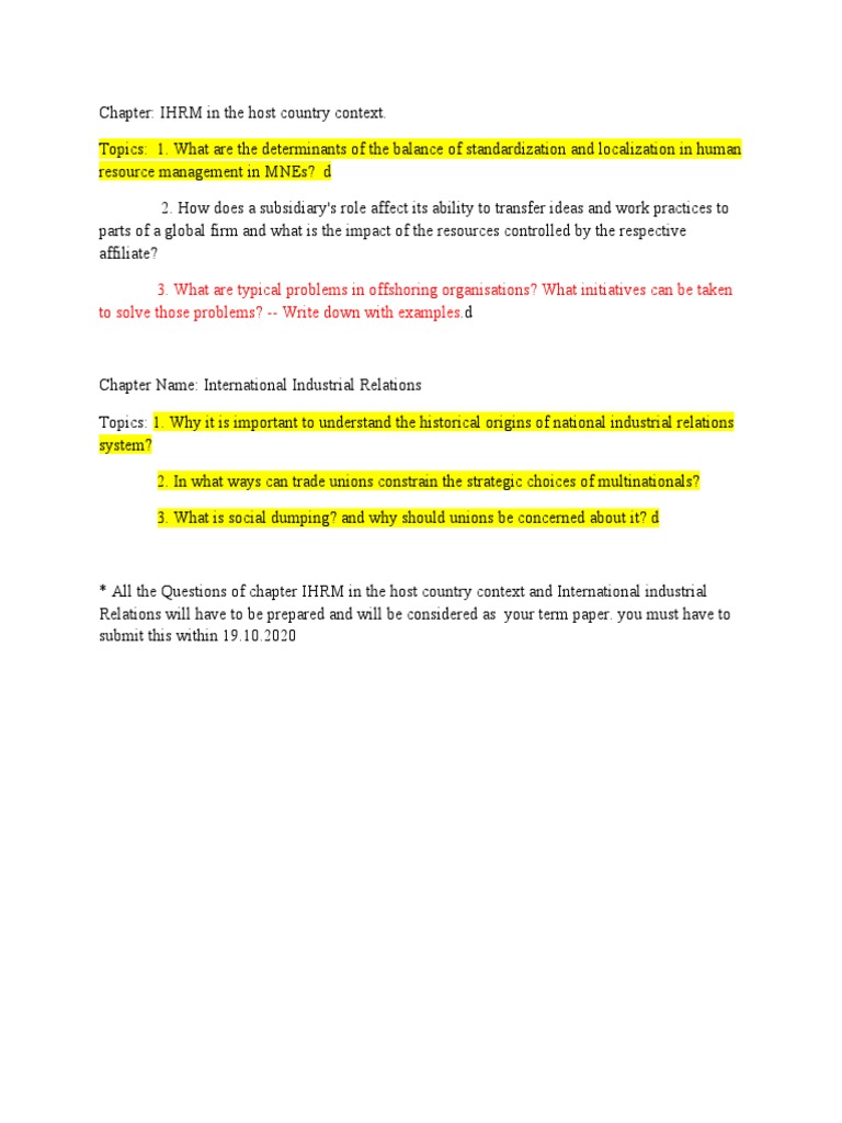 What Are Typical Problems in Offshoring Organisations? What Initiatives ...
