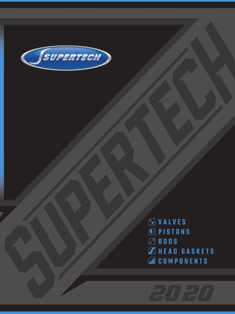 Supertech - Leaders in High Performance Valves and Valve Train ...