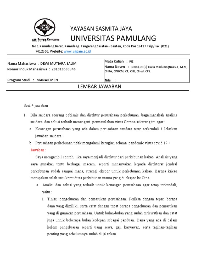 Uts Pie | PDF