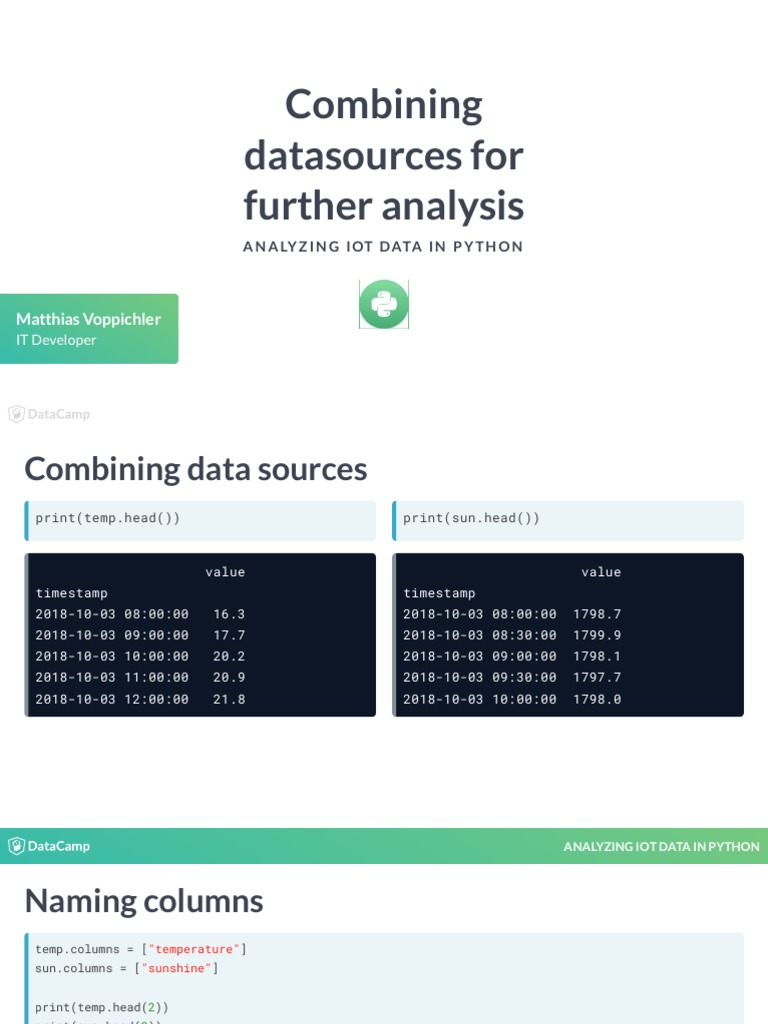 Analyzing IoT Data in Python Chapter3 | PDF | Outlier | Statistical ...