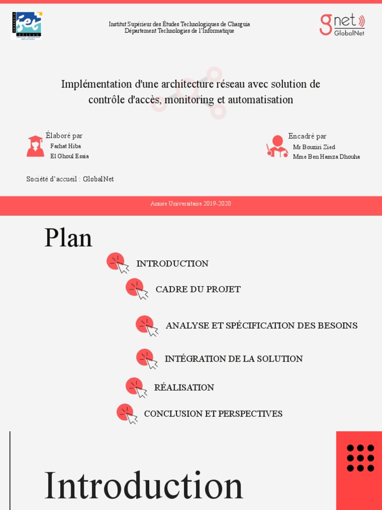 Présentation Soutenance PFE Finale | PDF | Communication virtuelle | Logiciel système