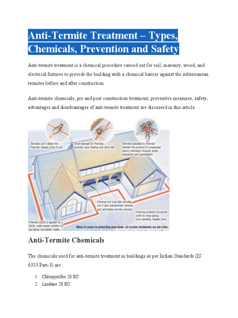Method Statement For Anti-Termite | PDF | Personal Protective Equipment | Foundation (Engineering)