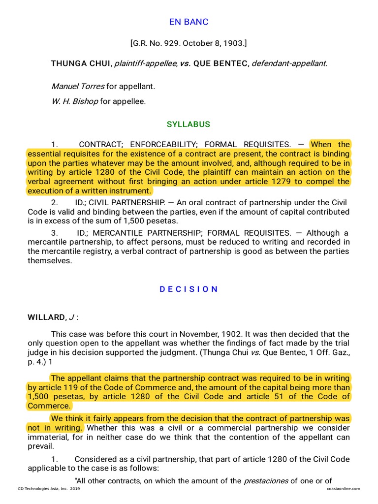 Plaintiff-Appellee Vs Vs Defendant-Appellant Manuel Torres W H Bishop ...