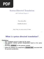 SDD Compiler Design | PDF | Metalogic | Computer Programming
