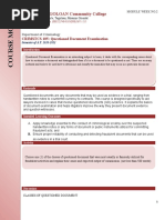 Module 1 - Qde | PDF | Forensic Science | Document