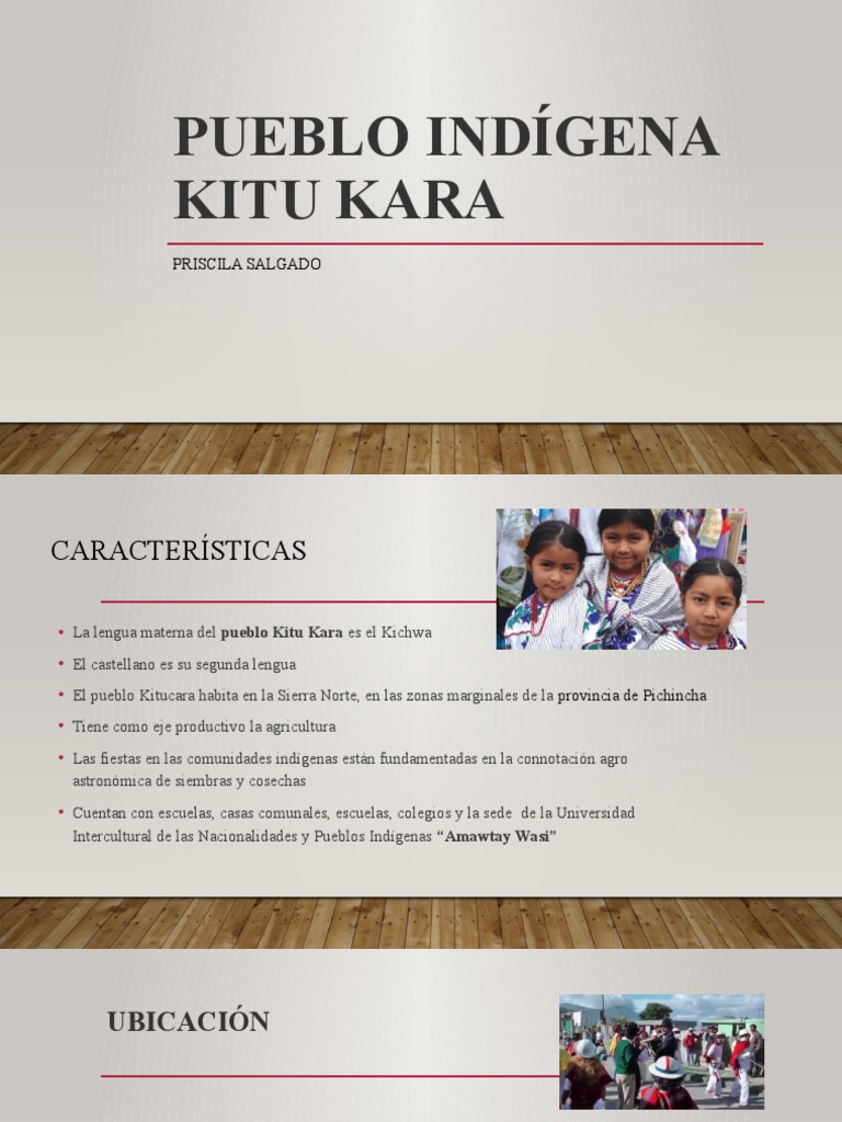 Pueblo Indígena Kitu Kara | PDF | Agricultura | Ropa