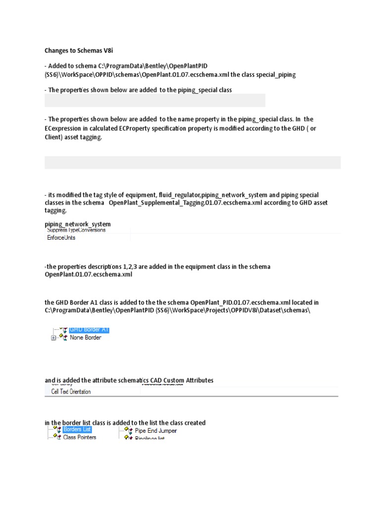 Changes To Schemas V8i | PDF | Xml Schema | Xml