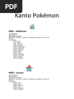 Pokemon Changes (Sacred Gold Storm Silver) | PDF | Pokémon | Nature