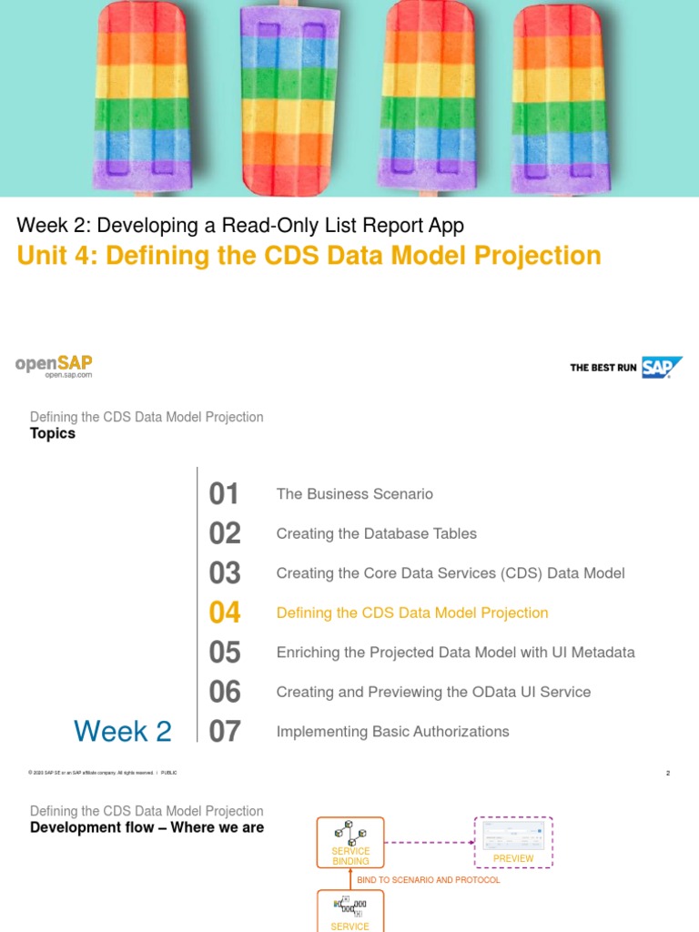 Unit 4: Defining The CDS Data Model Projection: Week 2: Developing A ...
