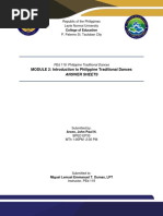 List of Philippine Folk Dances | PDF | Dances | Philippines