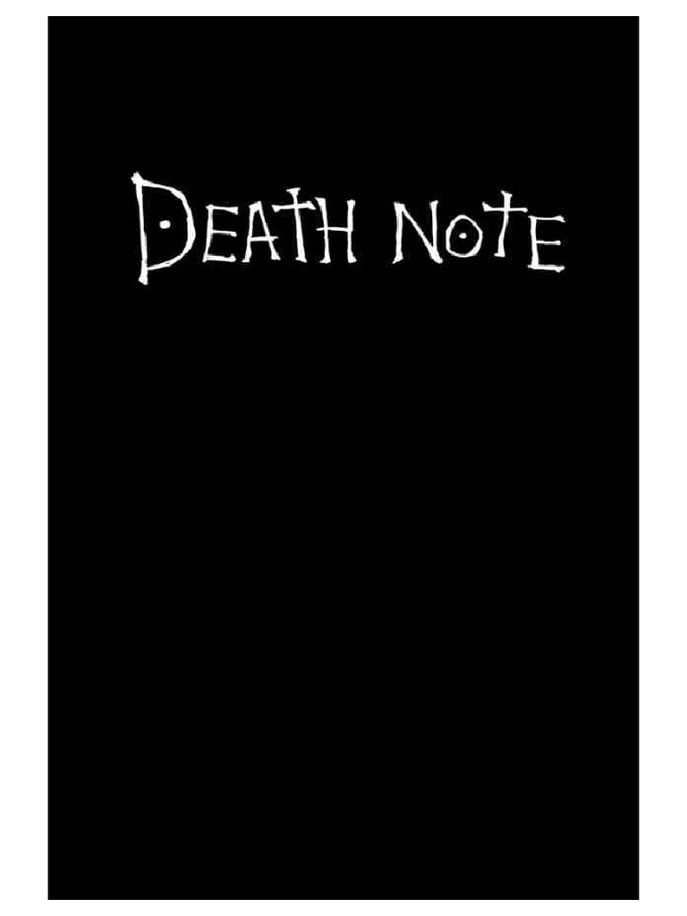 Reglas Death Note | PDF
