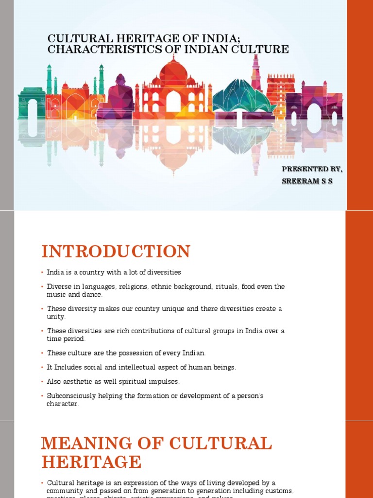 Cultural Heritage of India | PDF | Cultural Heritage | Sanskrit