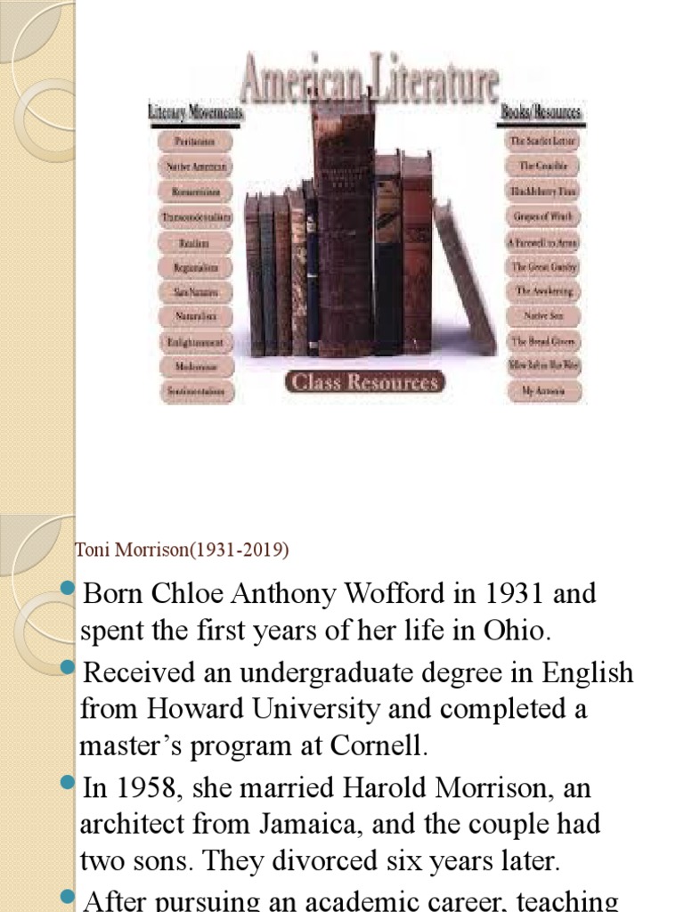 Presentation On Beloved | PDF