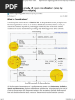 ETAP Relay Co Ordination Step by Step Procedure | PDF | Fuse ...