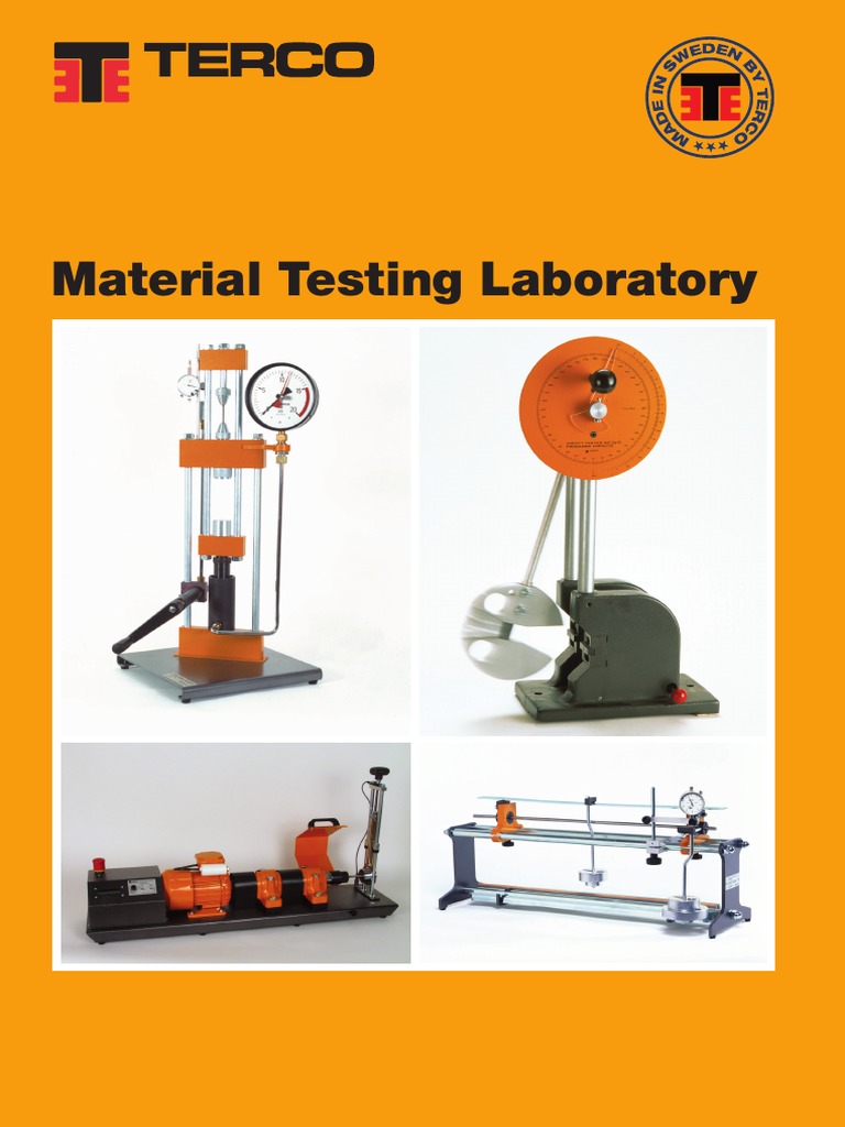 Material Testing Laboratory Equipment Guide | PDF | Young's Modulus ...
