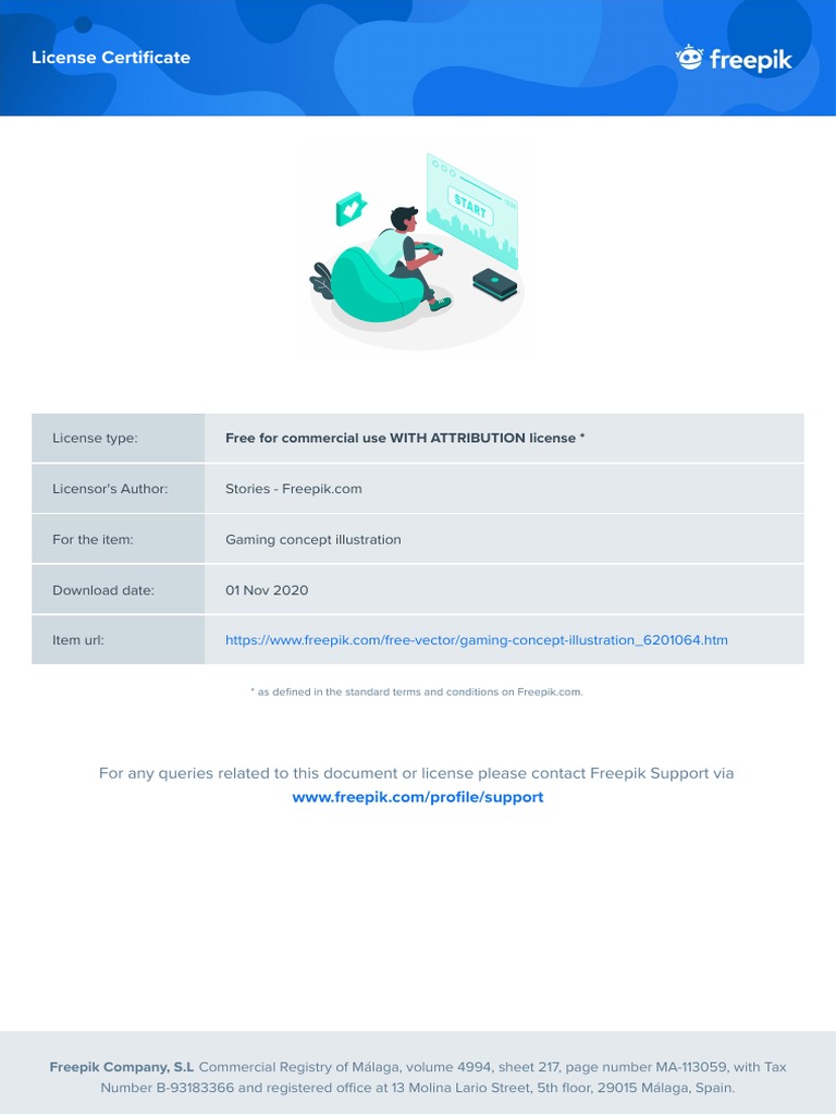 Freepik Commercial Use License Details | PDF | License | World Wide Web