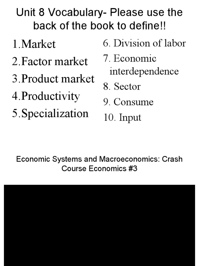 Unit 8 Vocabulary-Please Use The Back of The Book To Define!! | PDF ...