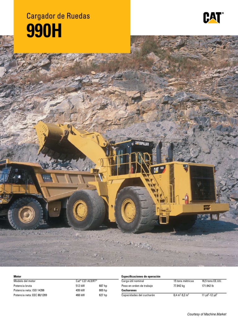 Caterpillar Cat Loaders Spec Ee3844 | PDF | Factores humanos y ...