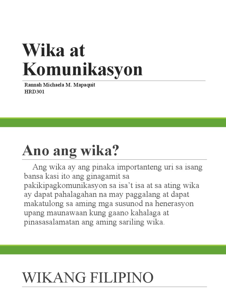 Unang Pangkat | PDF