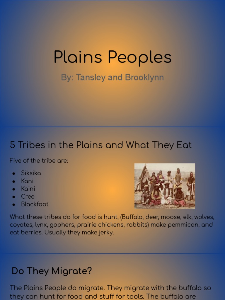 Plains People | PDF