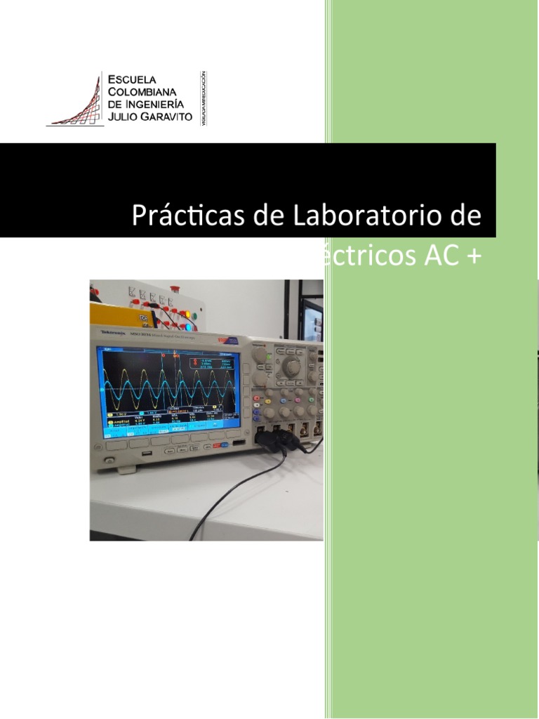 PR Ctica 3 - Circuito RC en Ac | PDF | Resistencia Eléctrica y Conductancia | Condensador