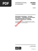 ISO/IEC 27031:2025 Overview | PDF | International Organization For ...