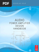 Analog Audio Amplifier Design | PDF | Amplifier | Operational Amplifier