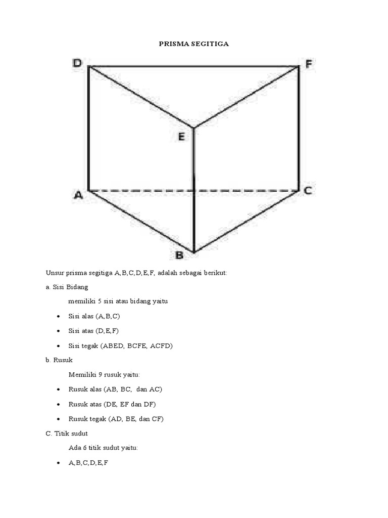 Prisma Segitiga | PDF