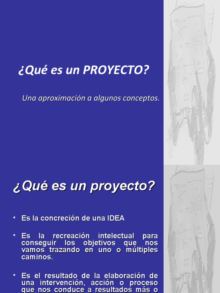 CLASE 1 - Qué Es Un Proyecto | PDF | Presupuesto | Diseño
