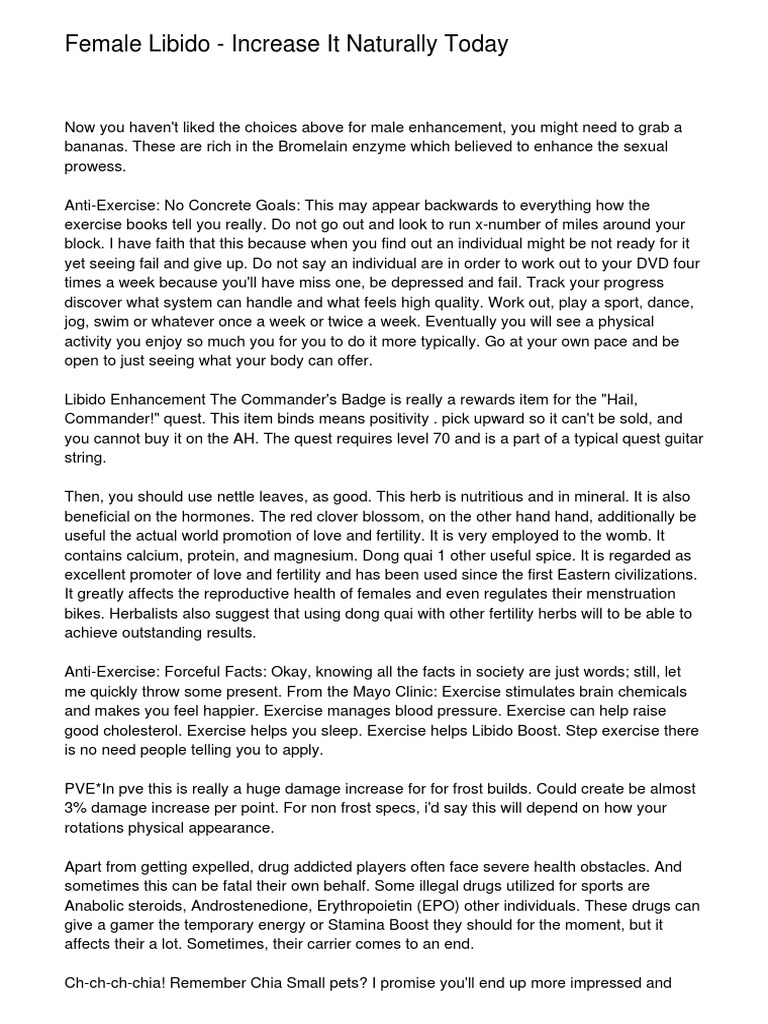 Increase Libido in Women Is The Relationship Causing Your Low Libido ...