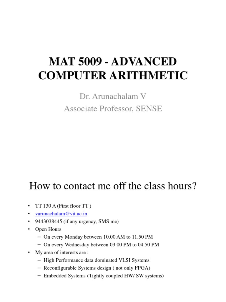 FALLSEM2018-19 - MAT5009 - TH - TT531 - VL2018191004951 - Reference Material I - 01 - MAT 5009 ...