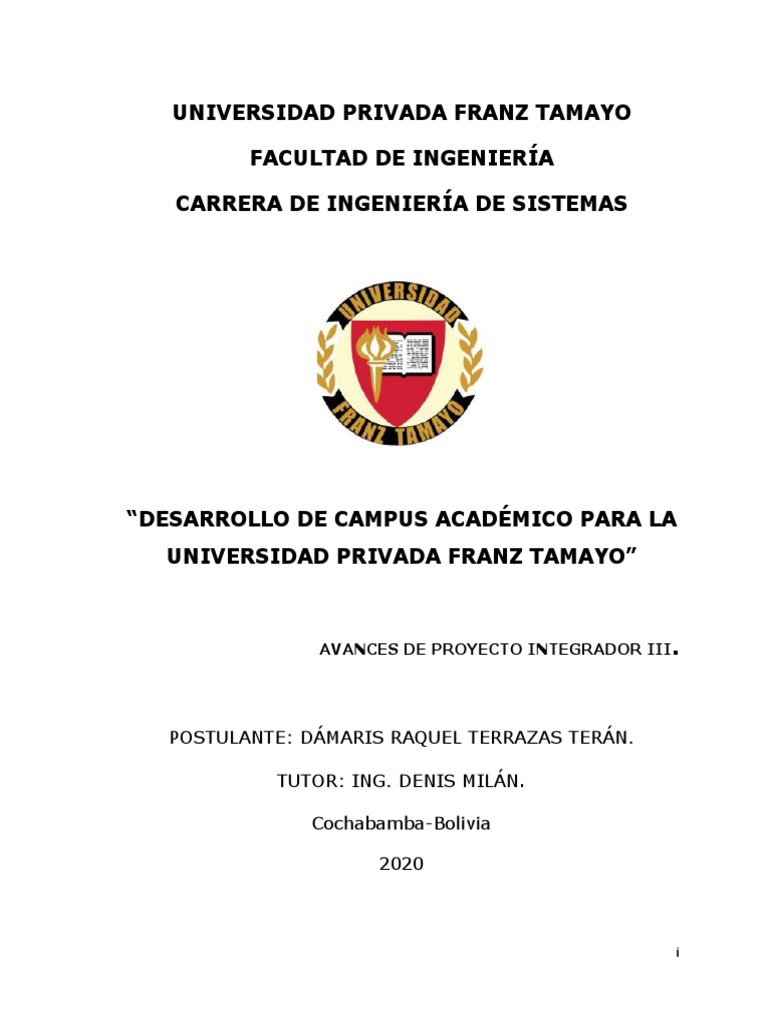 Perfil Proyecto Campus de Unifranz | PDF | Autenticación | Aplicación movil
