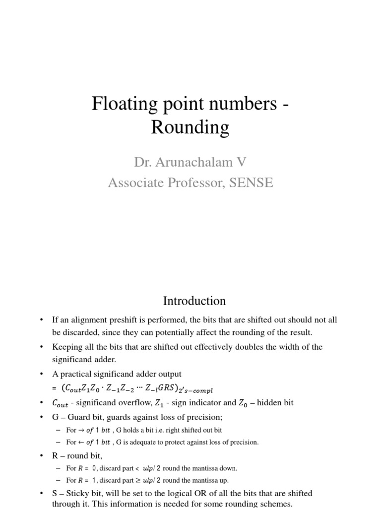FALLSEM2018-19 - MAT5009 - TH - TT531 - VL2018191004951 - Reference Material I - 16 - Rounding ...