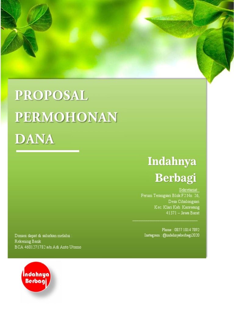 Proposan Indahnya Berbagi | PDF