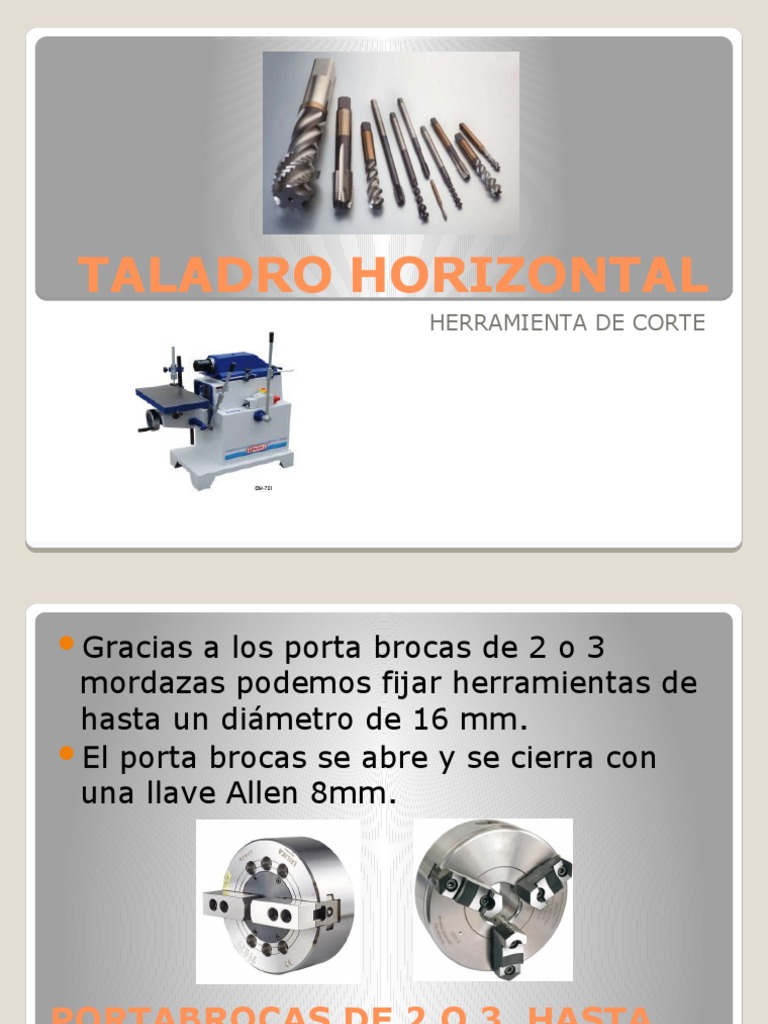 Taladro Horizontal Brocas | PDF