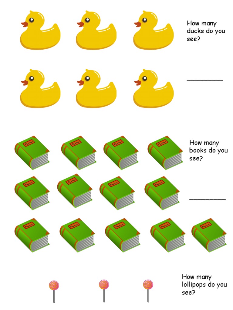 How Many Do You See | PDF