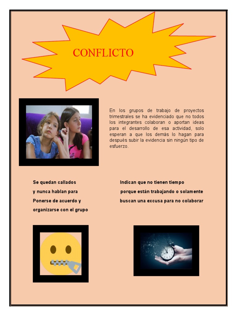 Cartel Manejo de Conflicto | PDF