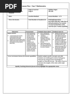 5e Math 8 Lesson Plan 9 4 | PDF | Lesson Plan | Triangle