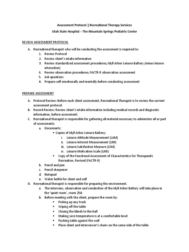 Assessment Protocol - Nyia Hanseen | PDF | Motivation | Motivational