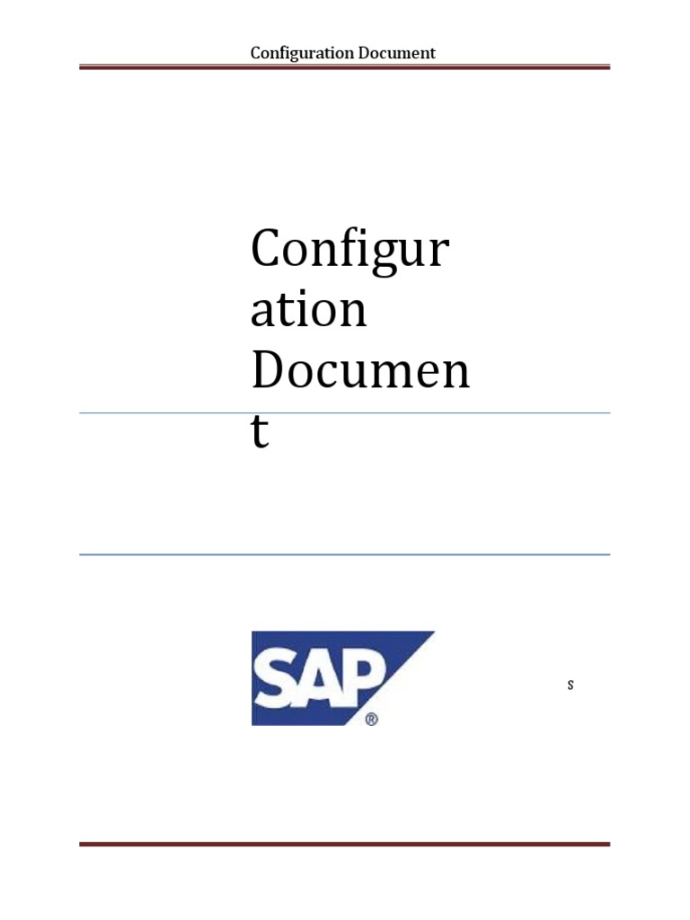 SAP Config | Download Free PDF | Depreciation | Business Economics