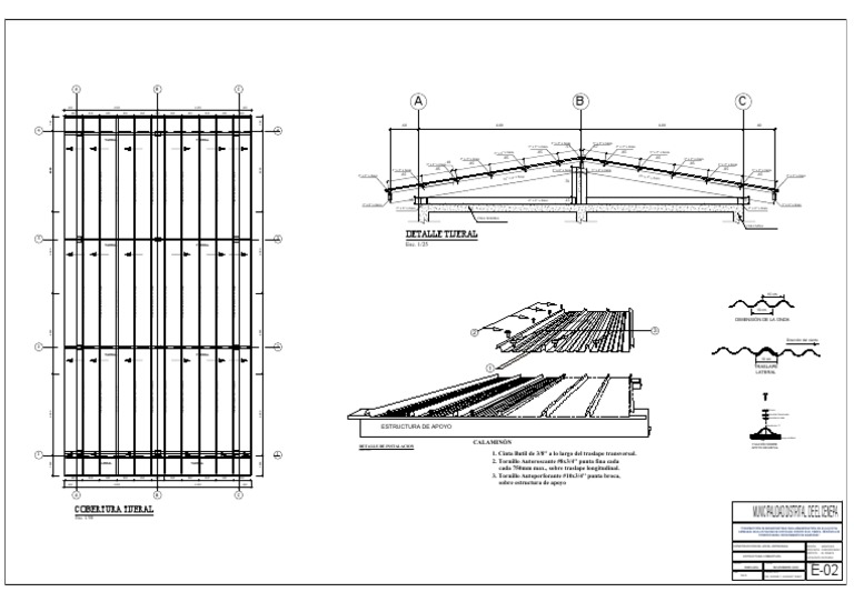 ESTRUCTURAS Ok-A1 TECHOS | PDF