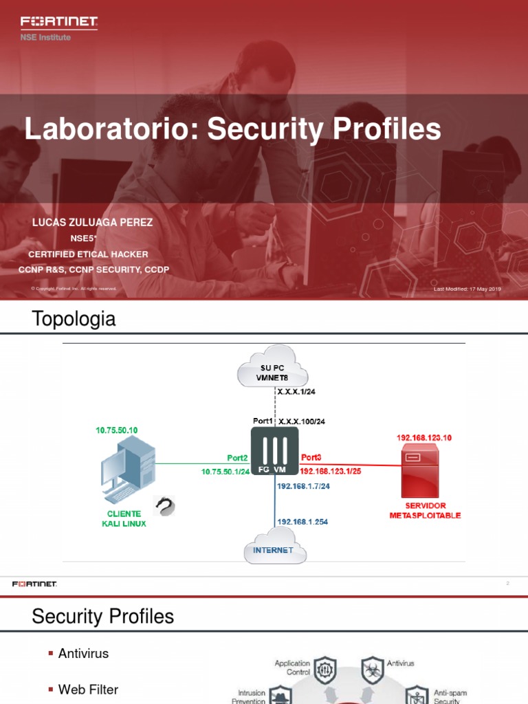Clase156 SecurityProfiles & Logging | PDF | Computers