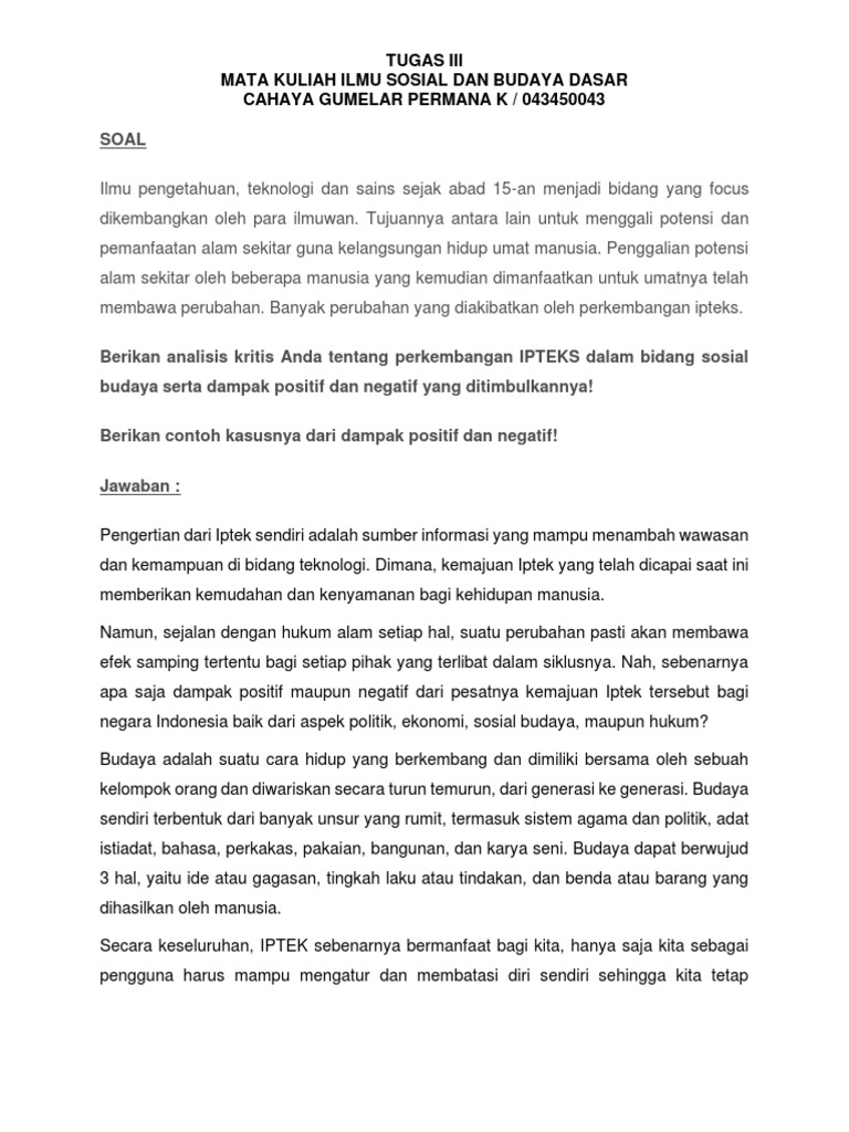 Tugas ISBD 3 PDF | PDF