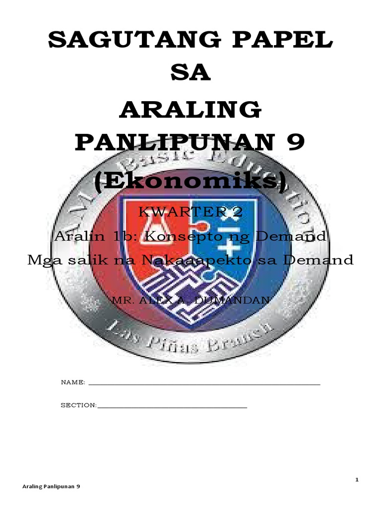 Ap G9 - Week 2 | PDF