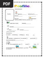 All About Me Book | PDF