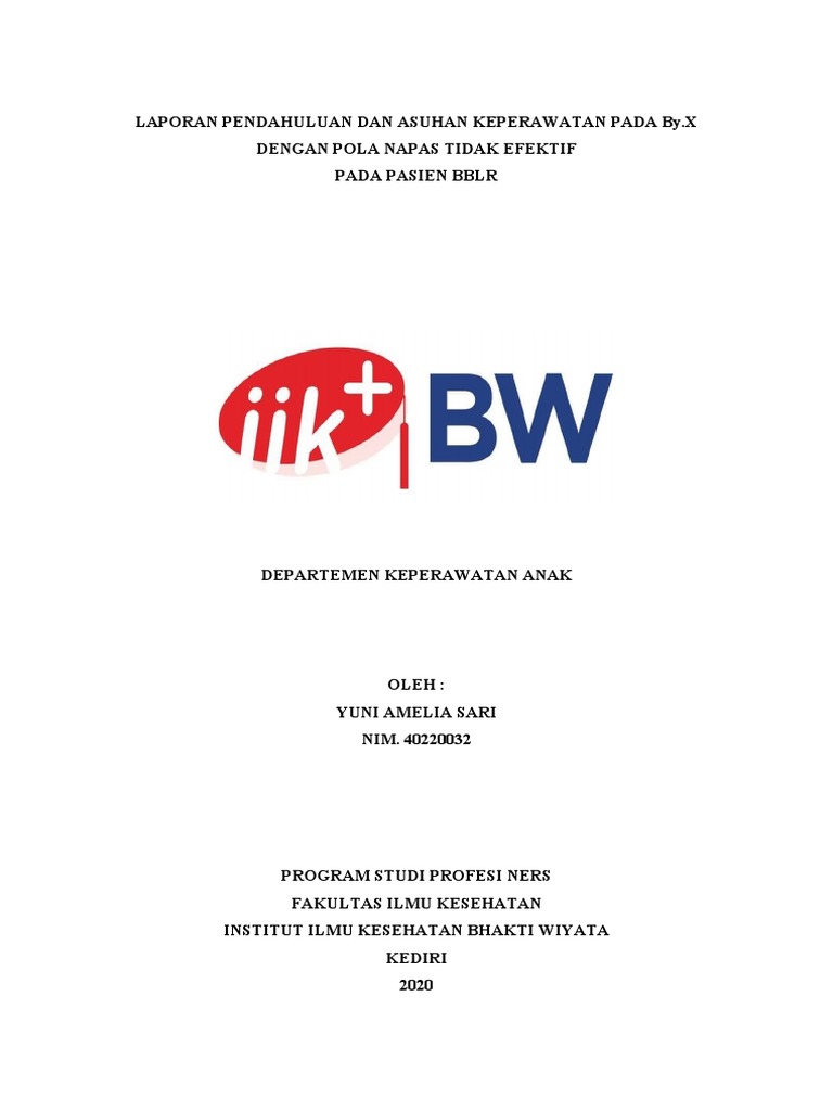 LP & Askep BBLR | PDF