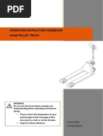 Pallet Truck Inspection-Check Sheet | PDF
